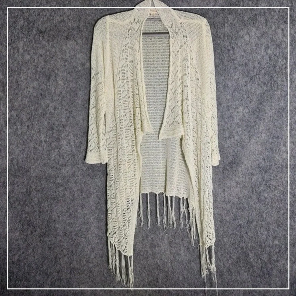 Nurture by Lamaze | Tops | Nurture Duster S Coastal Open Crochet Net ...
